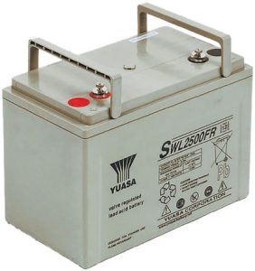 Yuasa SWL2500-12FR Lead Acid Battery 12V, 94Ah